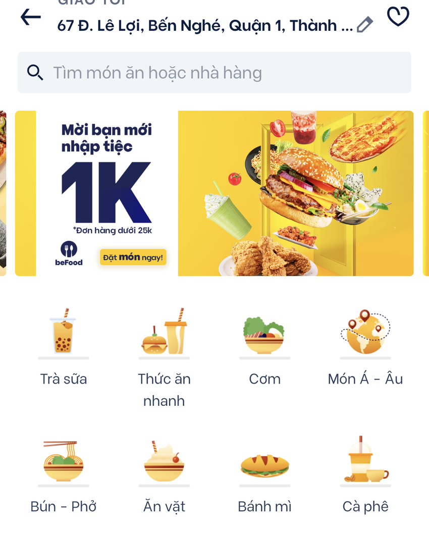 Be Group chính thức ra mắt dịch vụ đặt đồ ăn beFood