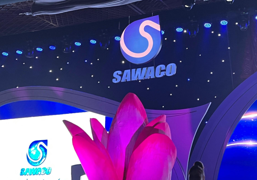 Lộ diện thương hiệu mới của Tổng Công ty Cấp nước Sài Gòn - SAWACO
