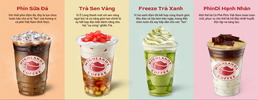 Highlands Coffee hướng về cộng đồng với logo và thông điệp mới