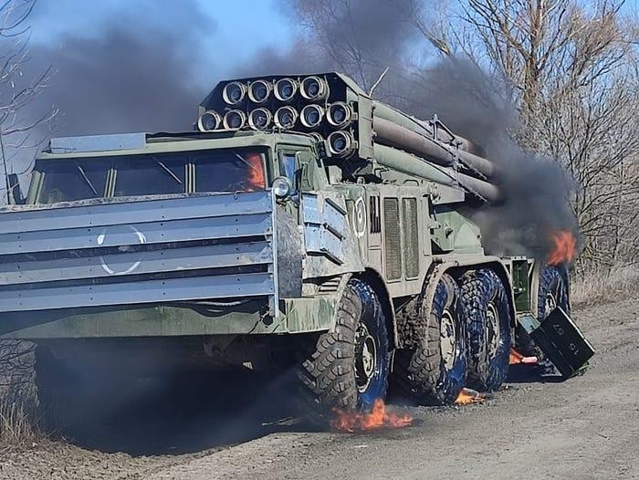 Soi sức mạnh pháo phản lực 'Bão táp' BM-27 Uragan mà cả Nga và Ukraine ...