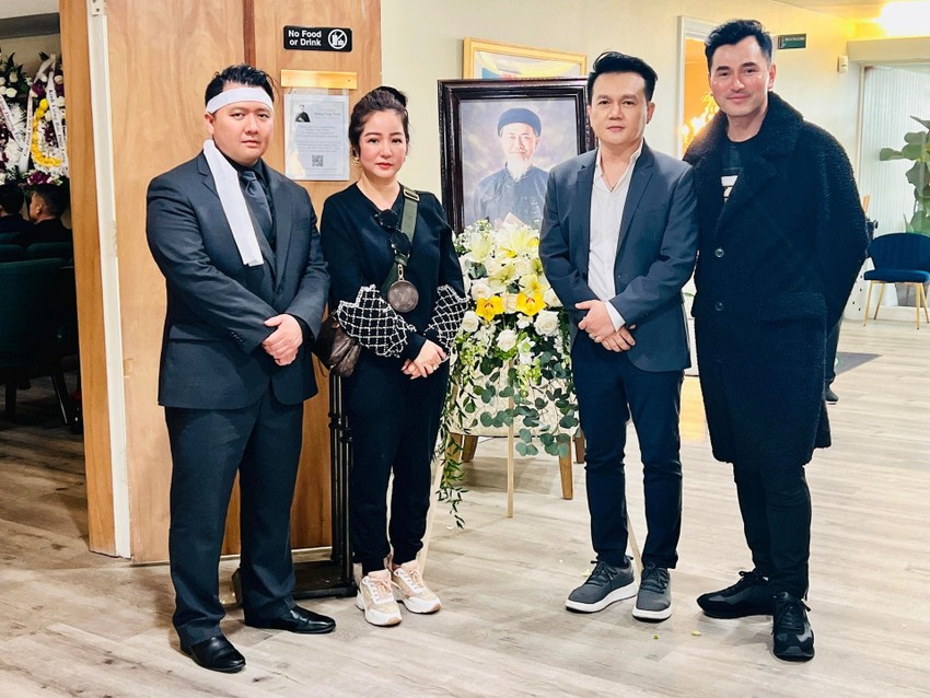 NS Tài Linh, Kim Tiểu Long viếng NSND Diệp Lang tại Mỹ; Dương Tử Quỳnh ...