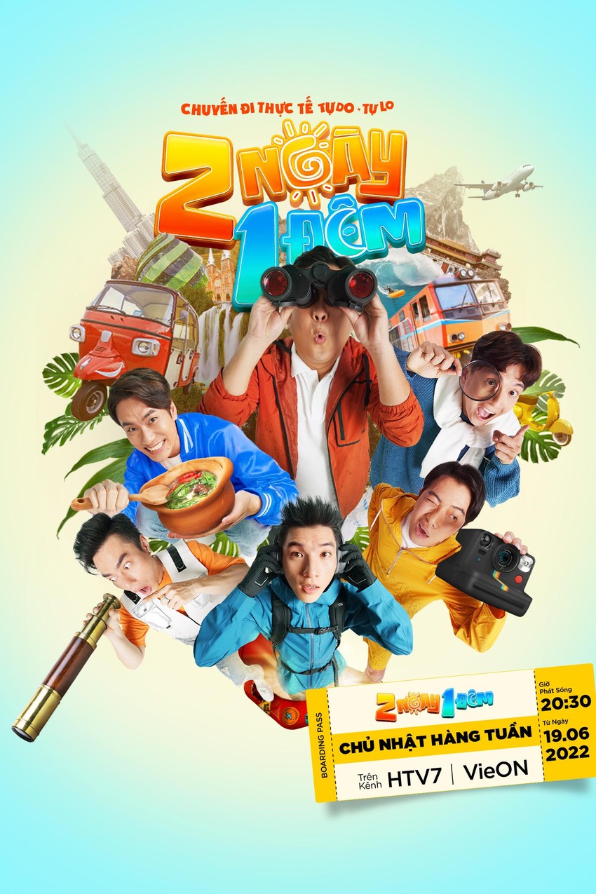 Dàn cast '2 ngày 1 đêm' cháy hết cỡ với bộ hình chính thức